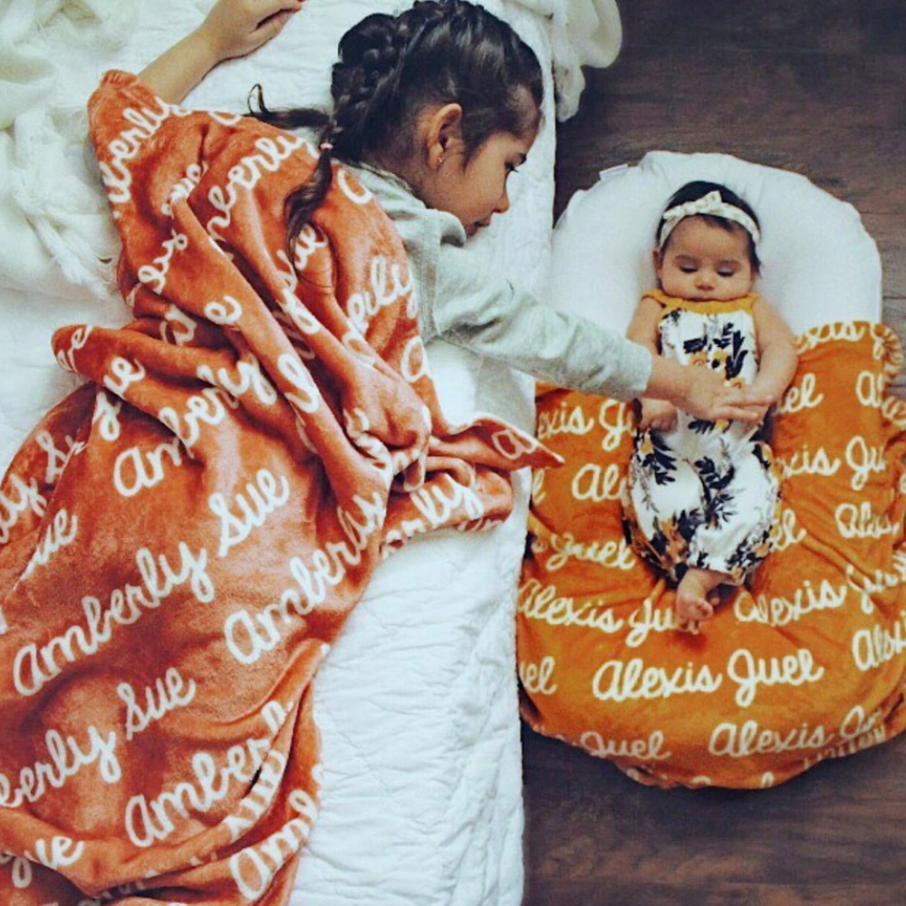 Personalized Baby Name Blanket – Happy Covers